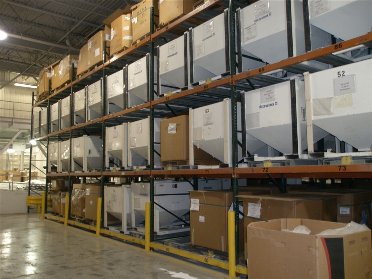 Push Back Pallet Rack - Ridg-U-Rak